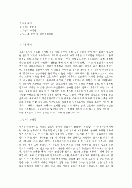 동국대학교 일산병원 신규간호사 BEST 우수 자기소개서-1페이지