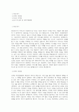 NICE평가정보_NICE아이디 서비스 기획 및 운영_BEST 우수 자기소개서-1페이지