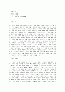 부산산업과학혁신원_연구개발사업 수행지원(노후 공업지역·산단산업 혁신방안)_BEST 우수 자기소개서-1페이지