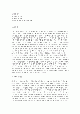 우리에프아이에스_백업_PCMS_BEST 우수 자기소개서-1페이지