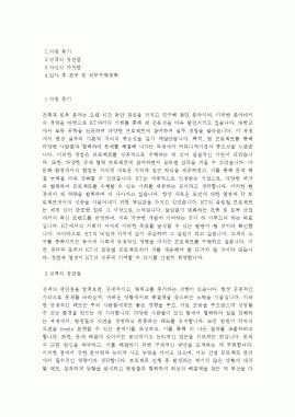 KT_글로벌 프로젝트 수행(토목_건축)_BEST 우수 자기소개서-1페이지