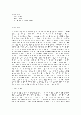 LF 브랜드마케팅 직무 BEST 우수 자기소개서 자소서-1페이지