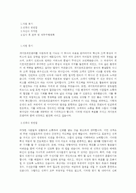 게이트에프앤비 BEST 우수 자기소개서 자소서-1페이지