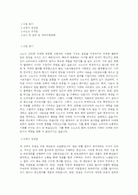 스노우 SNOW 마케팅 (글로벌 타깃) 체험형 인턴 직무 BEST 우수 자기소개서 자소서-1페이지
