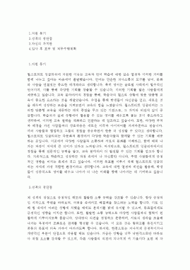 월스트리트 잉글리쉬_Program Team_BEST 우수 자기소개서-1페이지