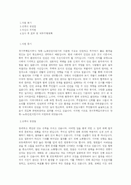 경기주택도시공사 양평-노동안전지킴이 직무 BEST 우수 자기소개서 자소서-1페이지