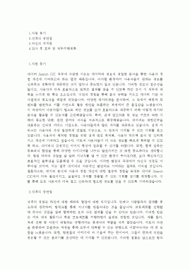 네이버 Search CIC 직무 BEST 우수 자기소개서 자소서-1페이지