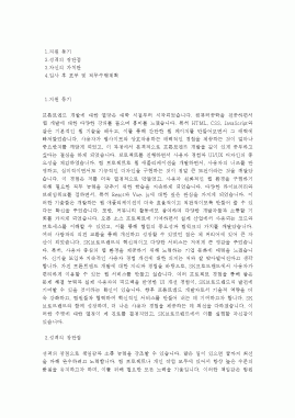SK브로드밴드_Front-End 개발_BEST 우수 자기소개서-1페이지
