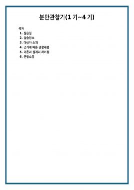 분만관찰기(1기~4기)-1페이지