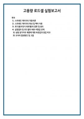 고용량 로드셀 실험보고서-1페이지