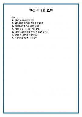 인생 선배의 조언 (2)-1페이지
