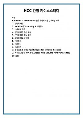 HCC 간암 케이스스터디-1페이지