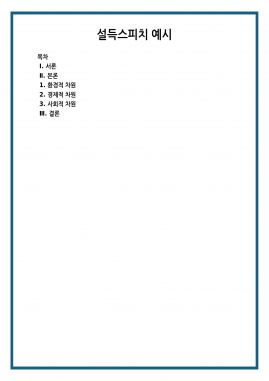 설득스피치 예시-1페이지