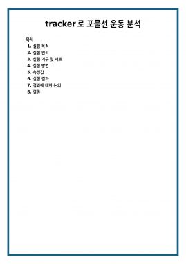 tracker로 포물선 운동 분석-1페이지