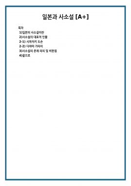 일본과 사소설-1페이지