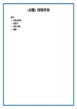 [서평] 아마추어-1페이지