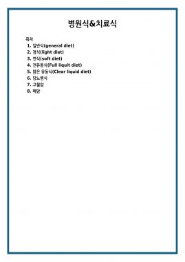 병원식&치료식-1페이지