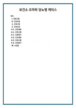 보건소 오마하 당뇨병 케이스-1페이지