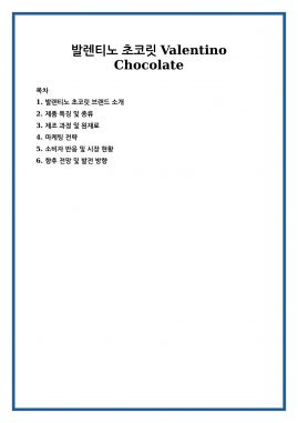 발렌티노 초코릿 Valentino Chocolate-1페이지