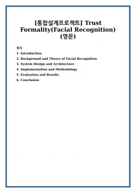 [통합설계프로젝트] Trust Formality(Facial Recognition)(영문)-1페이지
