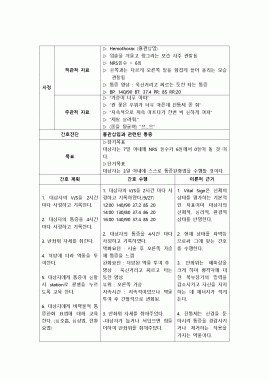 혈흉 간호진단 및 간호과정-1페이지