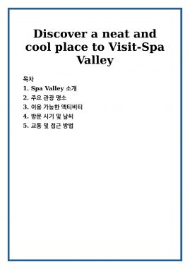 Discover a neat and cool place to Visit-Spa Valley-1페이지