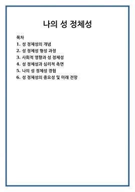 나의 성 정체성-1페이지