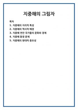 지중해의 그림자-1페이지