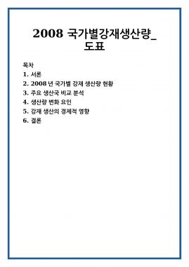 2008 국가별강재생산량_도표-1페이지