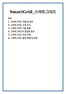 SmartGrid_스마트그리드-1페이지