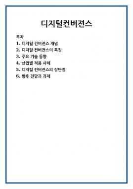 디지털컨버젼스-1페이지