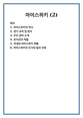 아이스하키 (2)-1페이지
