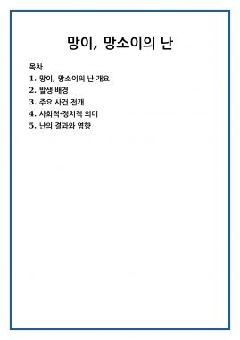 망이, 망소이의 난-1페이지