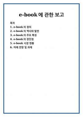 e-bo에 관한 보고-1페이지