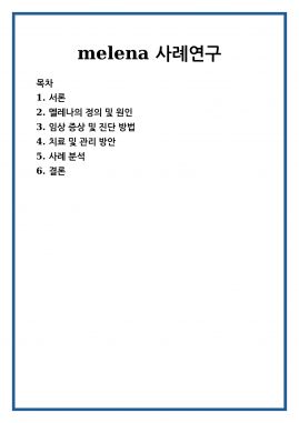 melena 사례연구-1페이지