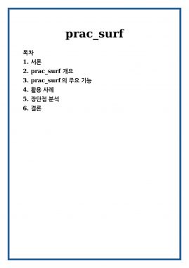 prac_surf 레포트 자료-1페이지