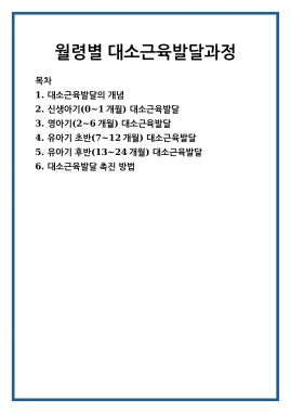 월령별 대소근육발달과정-1페이지