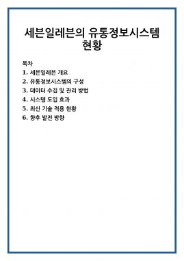 세븐일레븐의 유통정보시스템 현황-1페이지