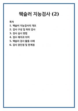 웩슬러 지능검사 (2)-1페이지
