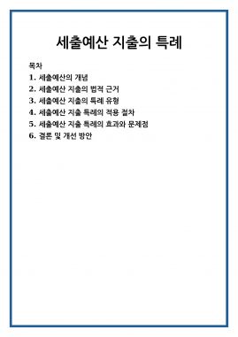 세출예산 지출의 특례-1페이지