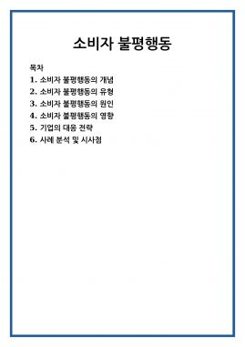 소비자 불평행동-1페이지