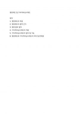영장제도 및 구속적부심사제도-1페이지