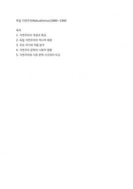 독일 자연주의(Natualismus)1880~1900-1페이지