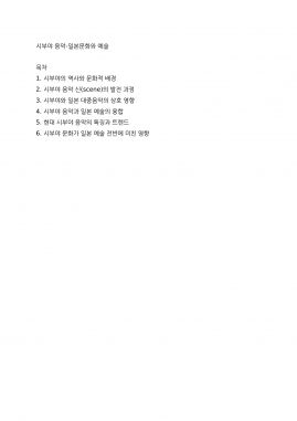 시부야 음악-일본문화와 예술-1페이지