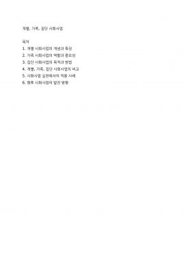 개별, 가족, 집단 사회사업-1페이지