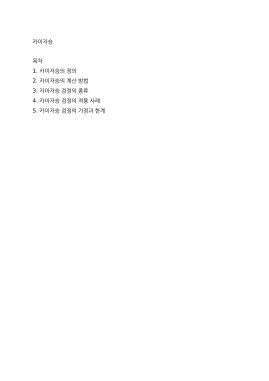 카이자승 레포트 자료-1페이지