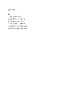 금융시장개방-1페이지