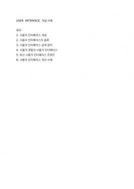 USER  INTERFACE  개념 이해-1페이지