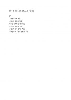 행동수정- 강화, 토큰 강화, 소거, 타임아웃-1페이지