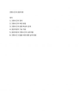 잔향시간과 음장이론-1페이지